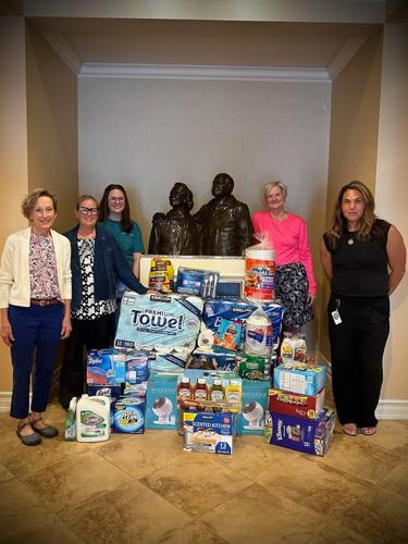 Stamp Defense Chapter donates $500 in goods to support Fisher House at ...