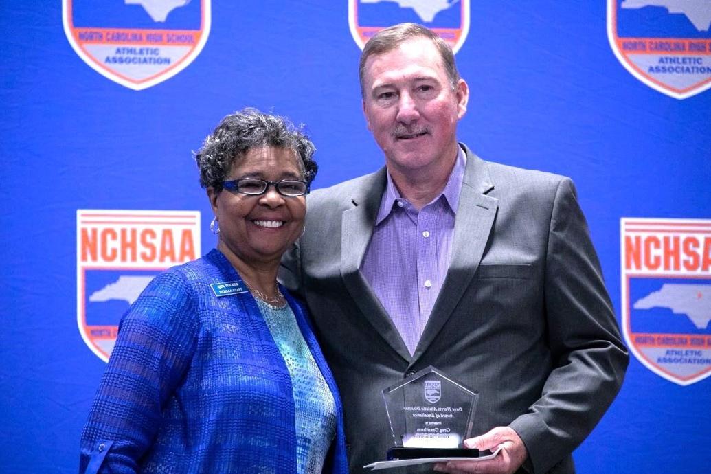 Onslow County Schools' Greg Grantham receives award from NCHSAA ...