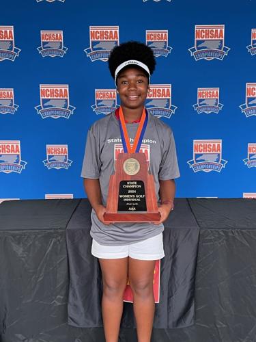 STATE CHAMPION: Jacksonville's Sanaa Carter captures golf title ...