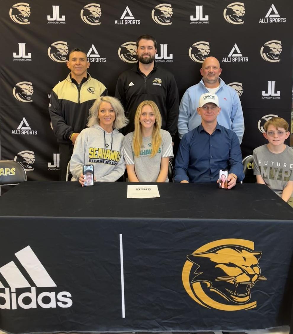 Croatan's Carly Gordinier signs with UNCW track & field | Sports ...