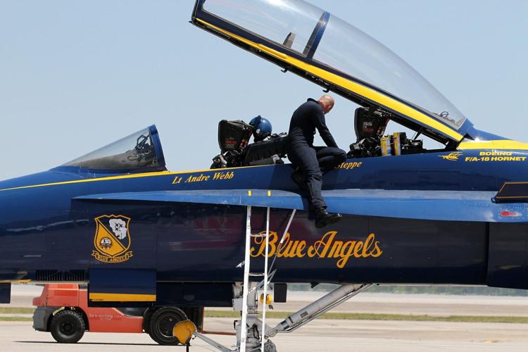 Havelock football’s Caleb King reaches new heights with Blue Angels ...