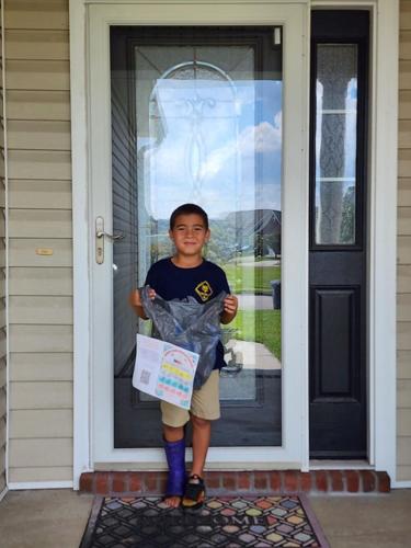 Onslow students honor cub scout oath by helping with Parkwood toiletry ...