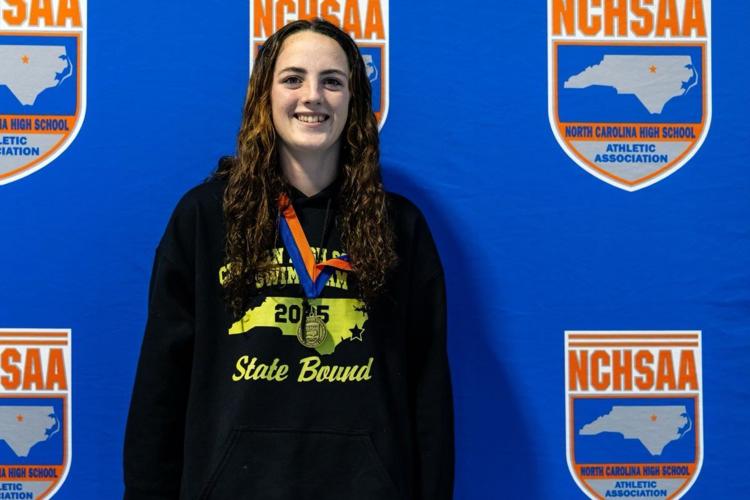 Croatan's Madison Bowen captures third state swimming title | Sports ...