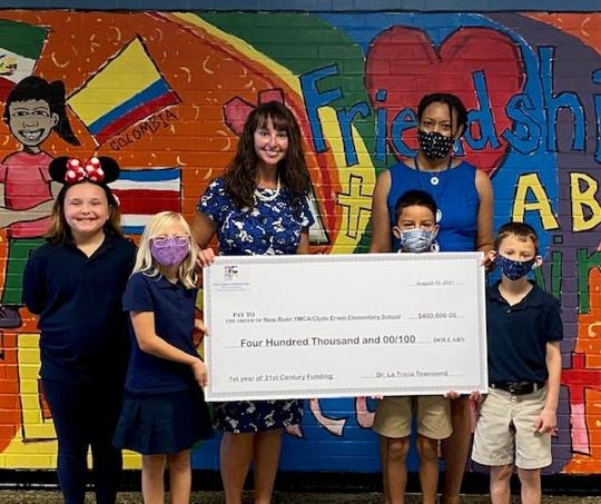 'We're fortunate': Clyde Erwin Elementary lands funding for arts ...