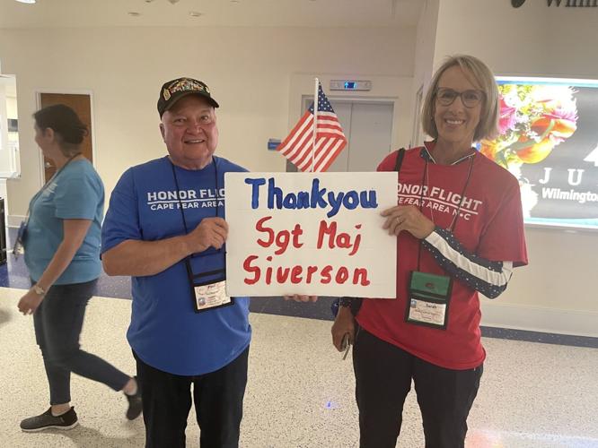 Onslow County veteran participates in Honor Flight to Washington, DC ...