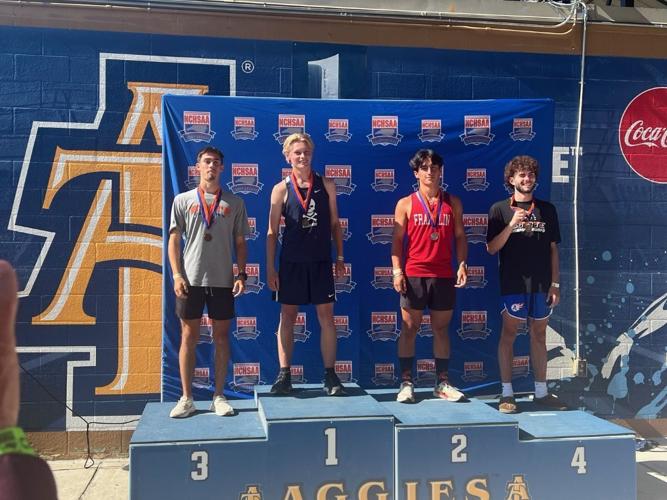 Swansboro's James Yesunas 'surprised' by state pole vault title ...