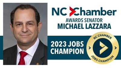 Senator Lazzara awarded 'Jobs Champion' designation from N.C. Chamber ...