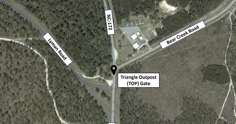 Camp Lejeune Triangle Outpost Gate to be open weekdays-only beginning ...
