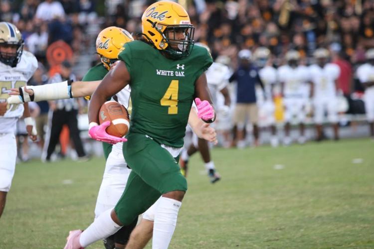 White Oak's Tareavion Mageo a rushing stat machine early in football ...