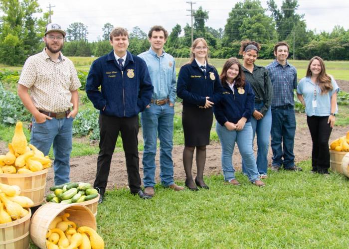 White Oak High students plant donation garden, donating thousands of ...