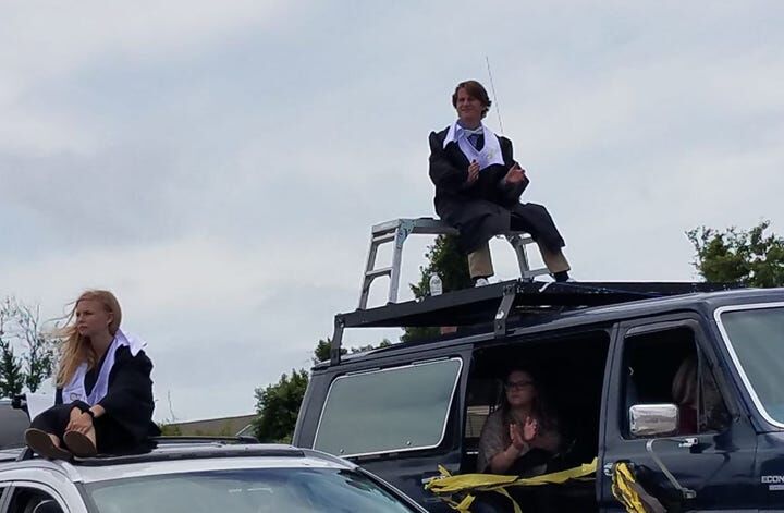 Photos: Croatan High drive-thru graduation | News | jdnews.com