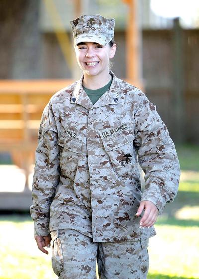 Lejeune Marine receives intelligence award | News | jdnews.com