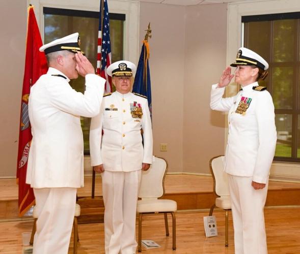 New commander and director welcomed at Naval Medical Center Camp ...