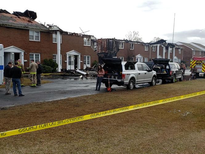 Photos: Scenes from Hinson Arms fire | News | jdnews.com