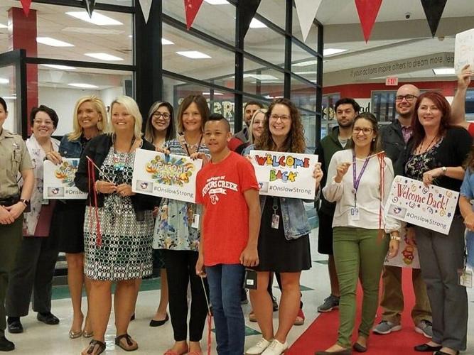 First wave of Onslow students return to school | News | jdnews.com