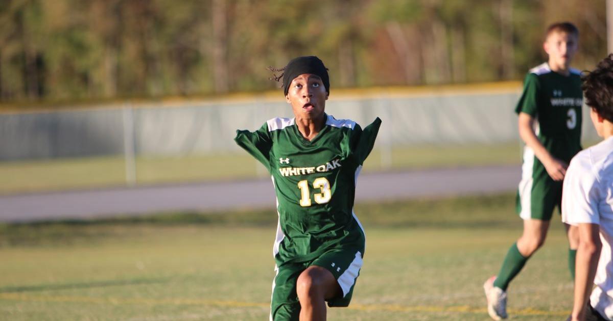 'I am really just playing soccer': White Oak's Vaughn Anthony strives on field despite being ...
