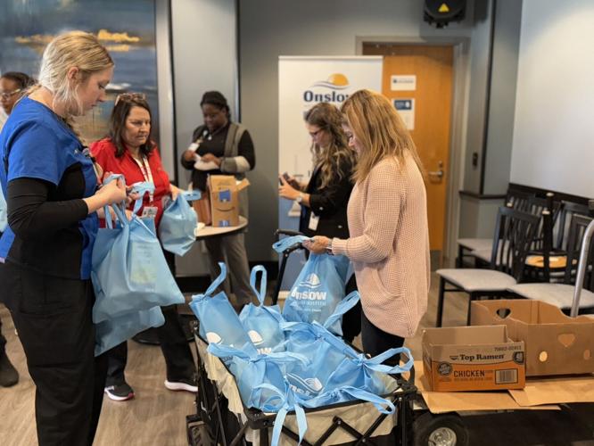 Onslow Memorial partners with CHEW for fall food drive | News | jdnews.com