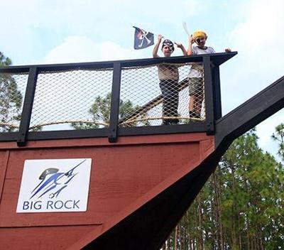 Boy Scouts dedicate Big Rock Blue Marlin Pirate Ship | Features ...