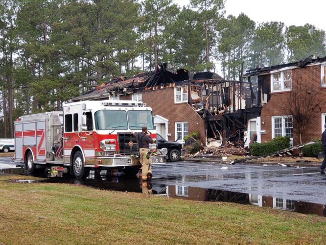 Photos: Scenes from Hinson Arms fire | News | jdnews.com