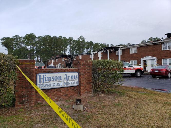 Photos: Scenes from Hinson Arms fire | News | jdnews.com