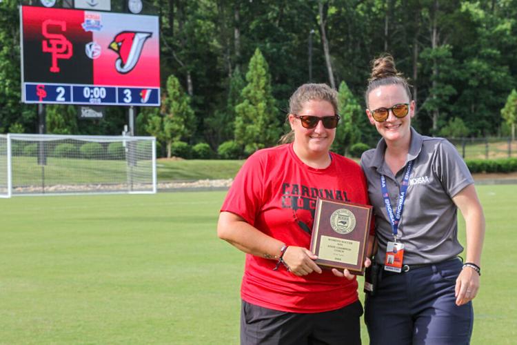 PHOTOS: Jacksonville Cardinals celebrate state girls' soccer title ...