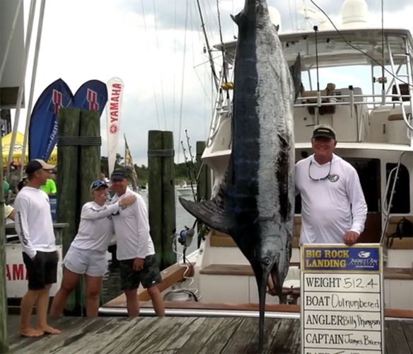 Morehead City's Joey Rivenbark, Dancin' Outlaw brings in marlin at Big ...