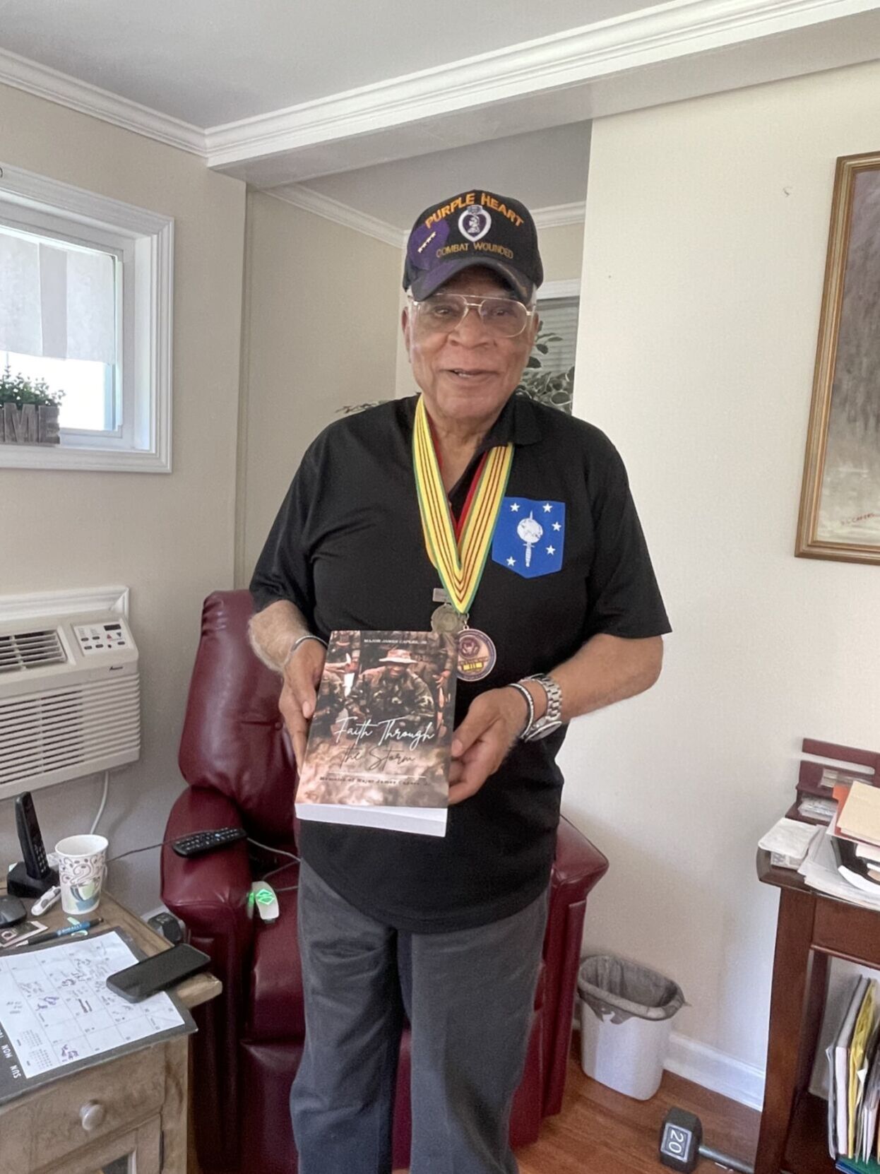 Decorated veteran and Jacksonville resident Major James Capers ...