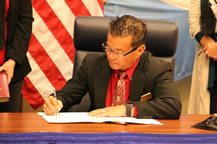 Onslow County commissioners take oath of office; Bright re-elected ...