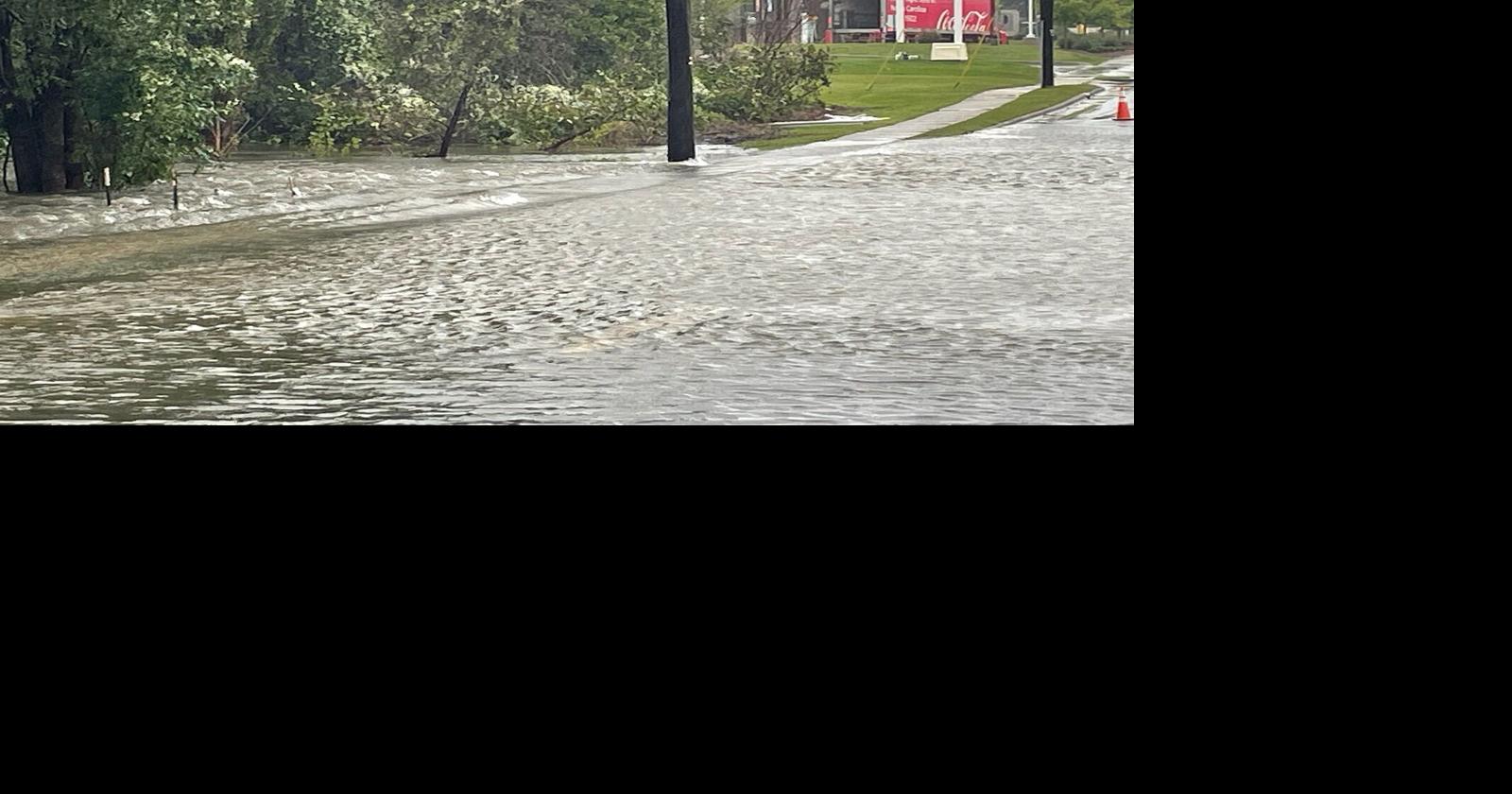 Reports of flooding, power outages in Onslow County. Follow for more ...
