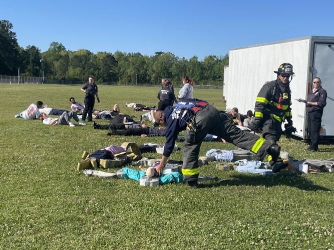 Onslow County, Jacksonville first responders take part in mass casualty ...