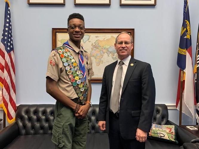 Photos: Hubert Eagle Scout recognized by President Trump | News ...