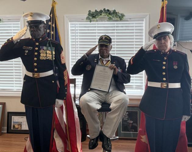 Maj. Capers awarded 50-year Vietnam veteran commemorative pin | Local ...