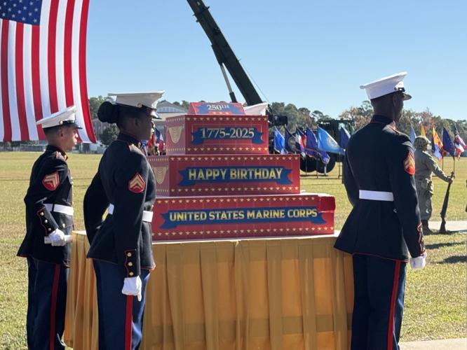 Camp Lejeune celebrates Marine Corps' 250th birthday | Local News ...