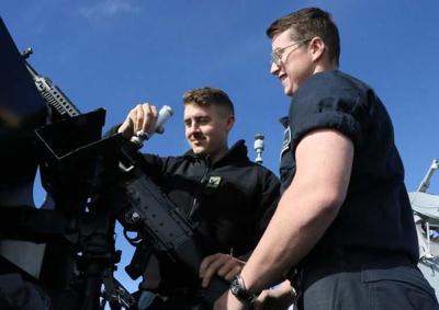 Photo: Morehead City native training aboard the USS John Finn ...
