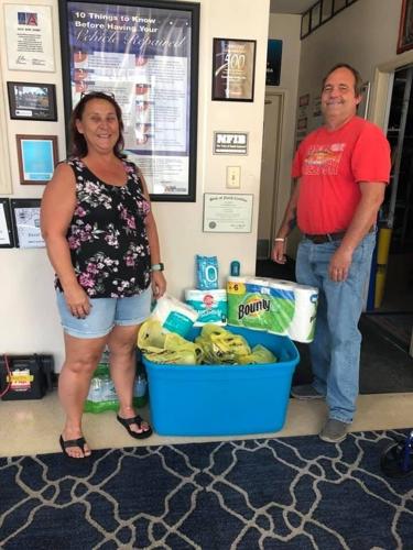 Photos: Donations pour in for Outer Banks Hurricane Dorian relief ...