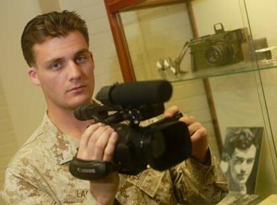 Lejeune Marine receives highest video-journalism award | News | jdnews.com