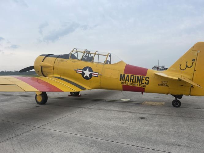I flew with a civilian performer ahead of the 2024 Cherry Point Air ...