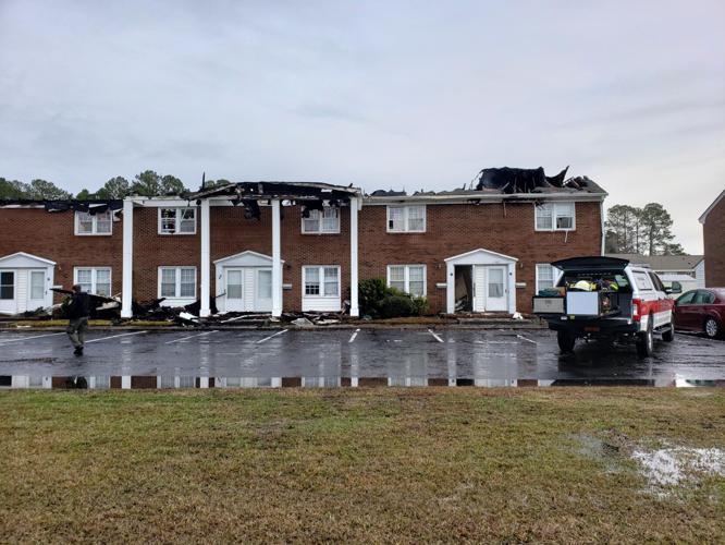 Photos: Scenes from Hinson Arms fire | News | jdnews.com