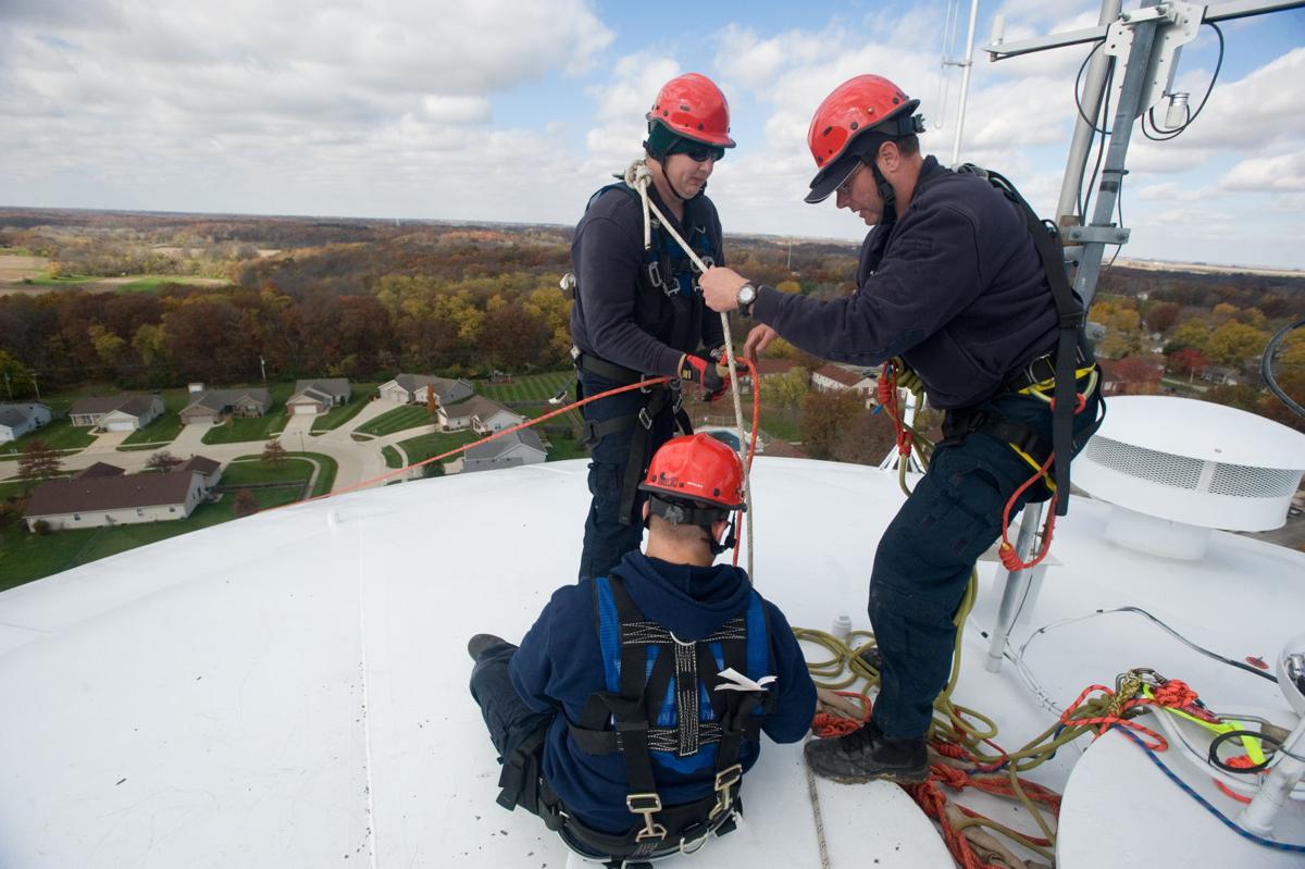 PHOTOS: High Angle Rescue Training 10/29/14
