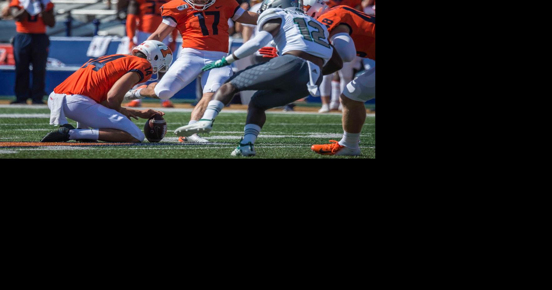 James McCourt stayed the course and is getting his chance as the kicker ...
