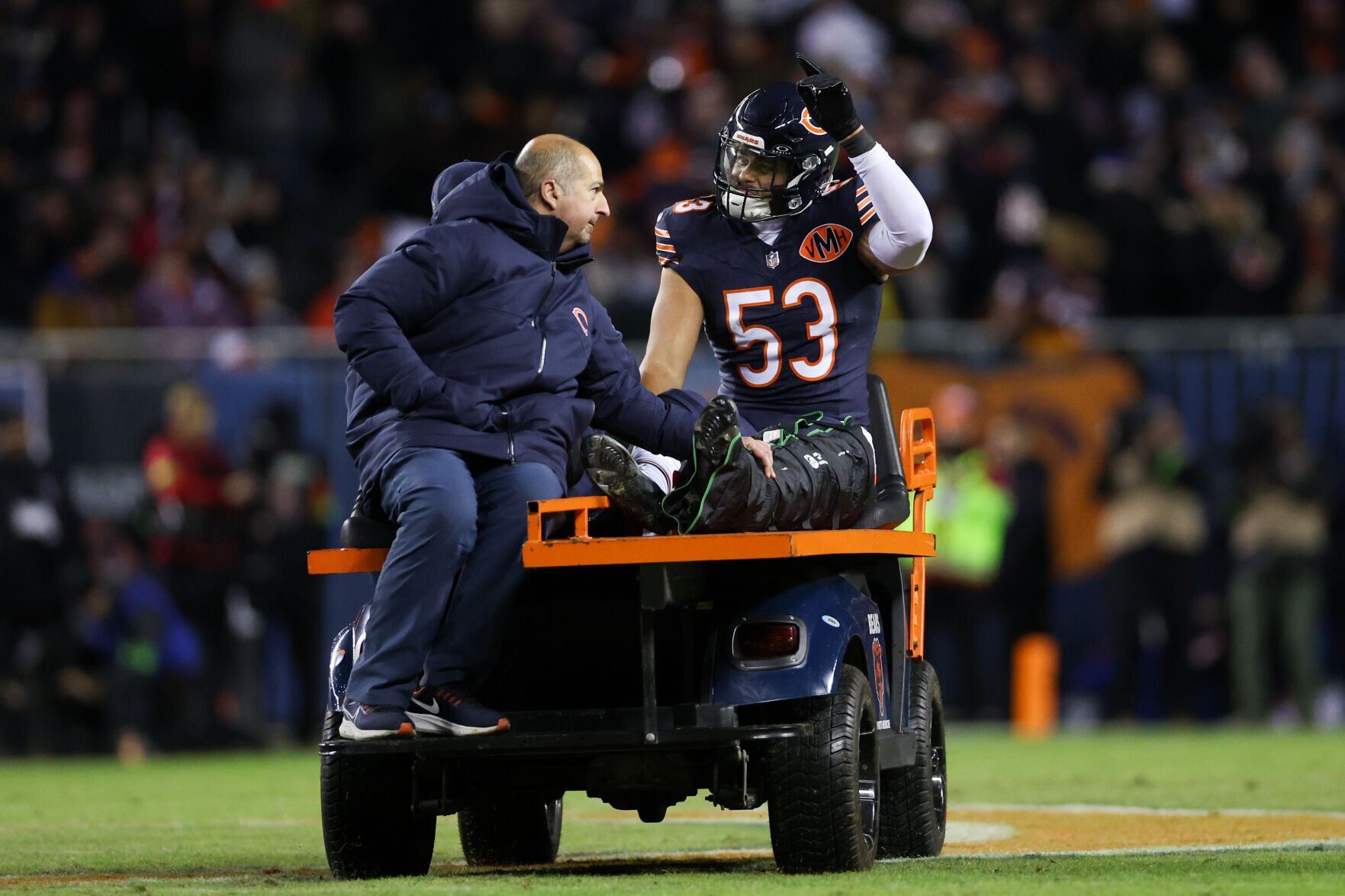 Chicago Bears LB Edwards and LT Trapilo will miss rest of postseason ...