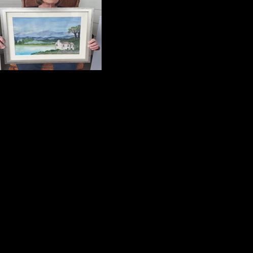 Flourishes highlighting Shelbyville artist Gretchen Geer