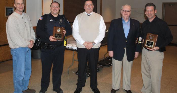 Mattoon police honor officers of the year, chaplain award winners