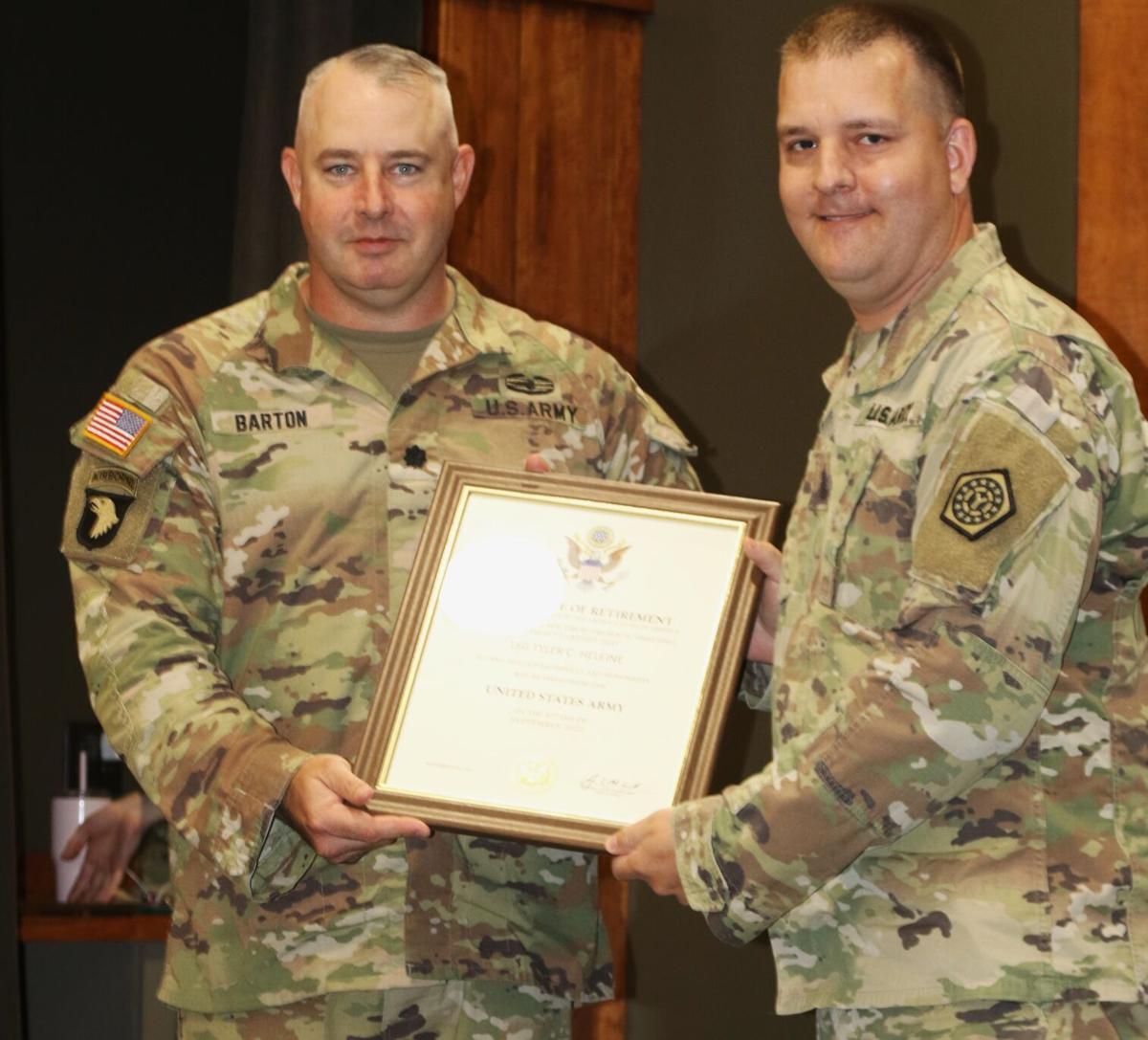 Coles County sheriff reflects on recent retirement from National Guard