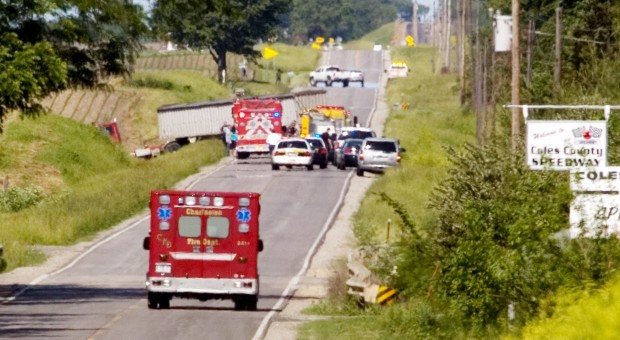 Girls killed in morning wreck