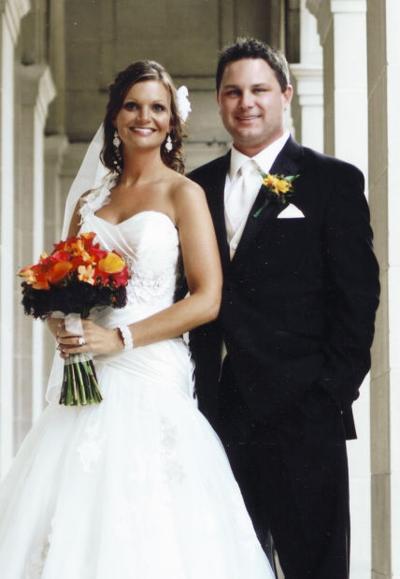 Chelsey Lawhorn and Charlie Morris III exchange vows in October ceremony