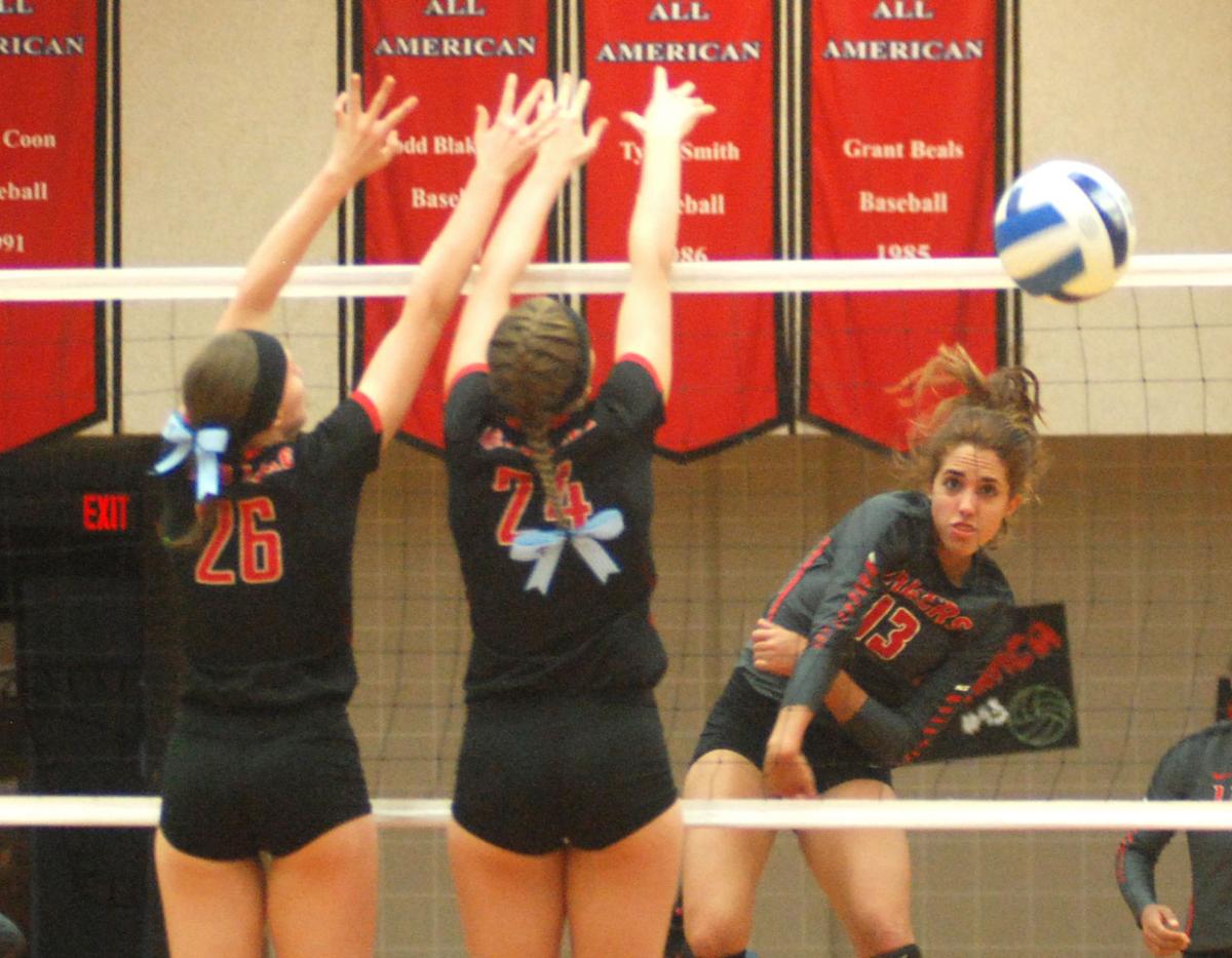 Lake Land volleyball escapes with 5-set win over Rend Lake