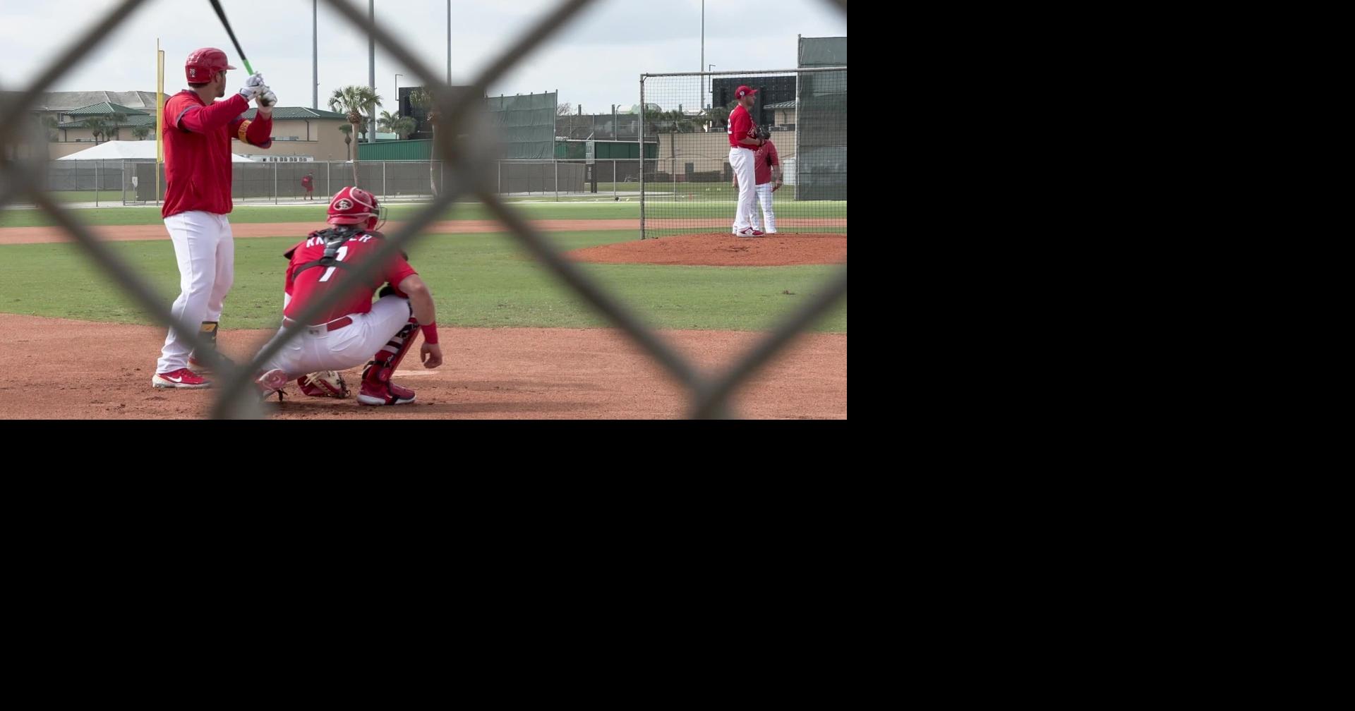 Scenes from Cardinals pitchers and catchers spring training workouts in ...