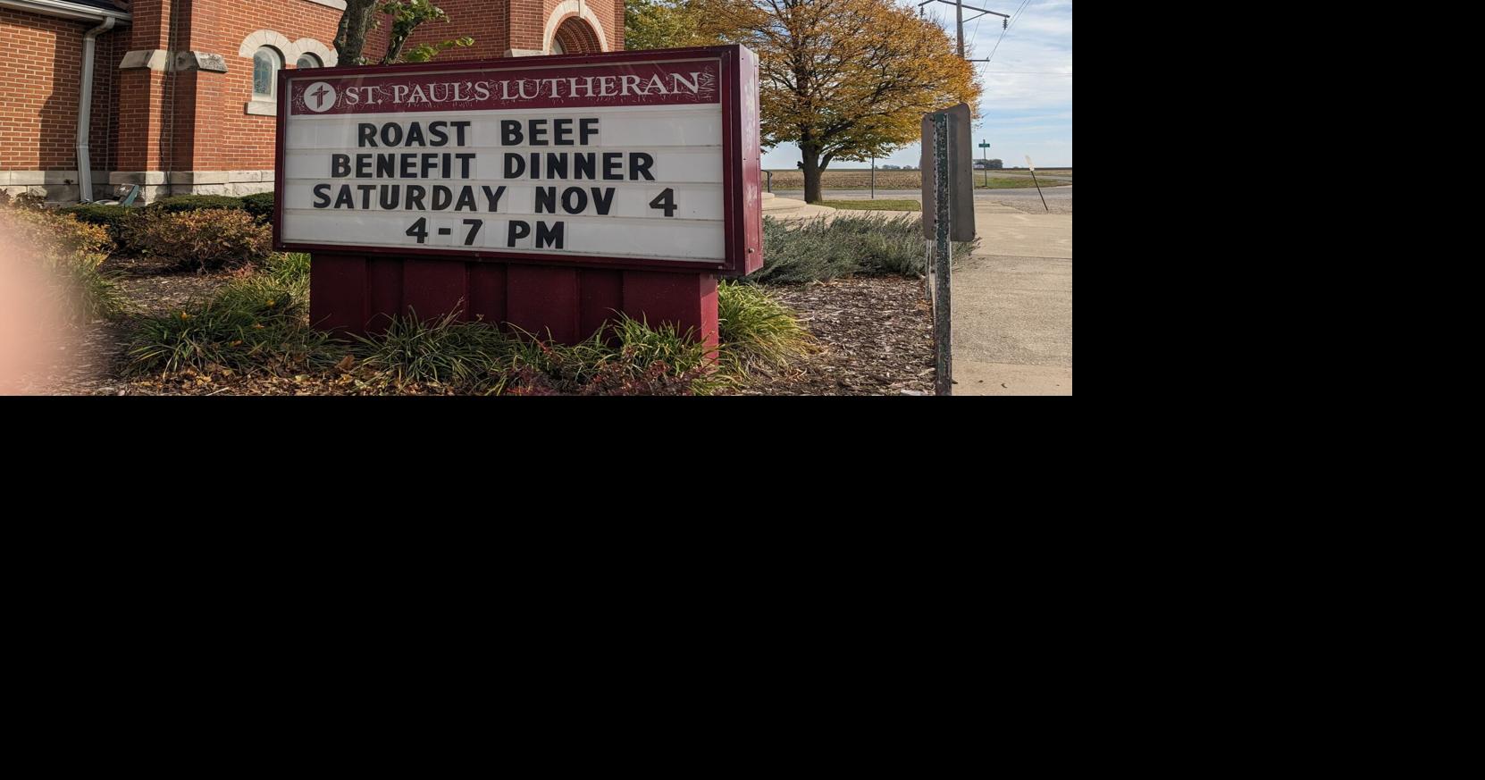 St. Paul's Lutheran to hold annual roast beef supper