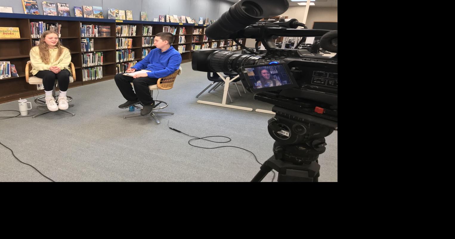 Charleston sixth-grader hosts 'School Talk' interview program on WEIU TV